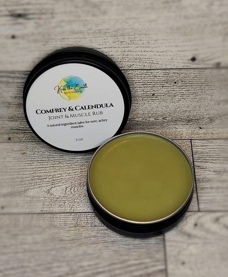 Comfrey & Calendula Joint and Muscle Rub - Etsy