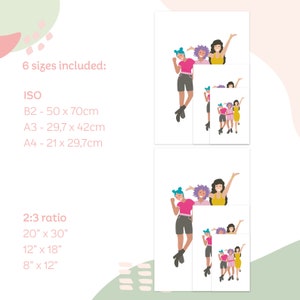 Printable Girl Gang Posters Set of 3 Shine Bright Teen - Etsy
