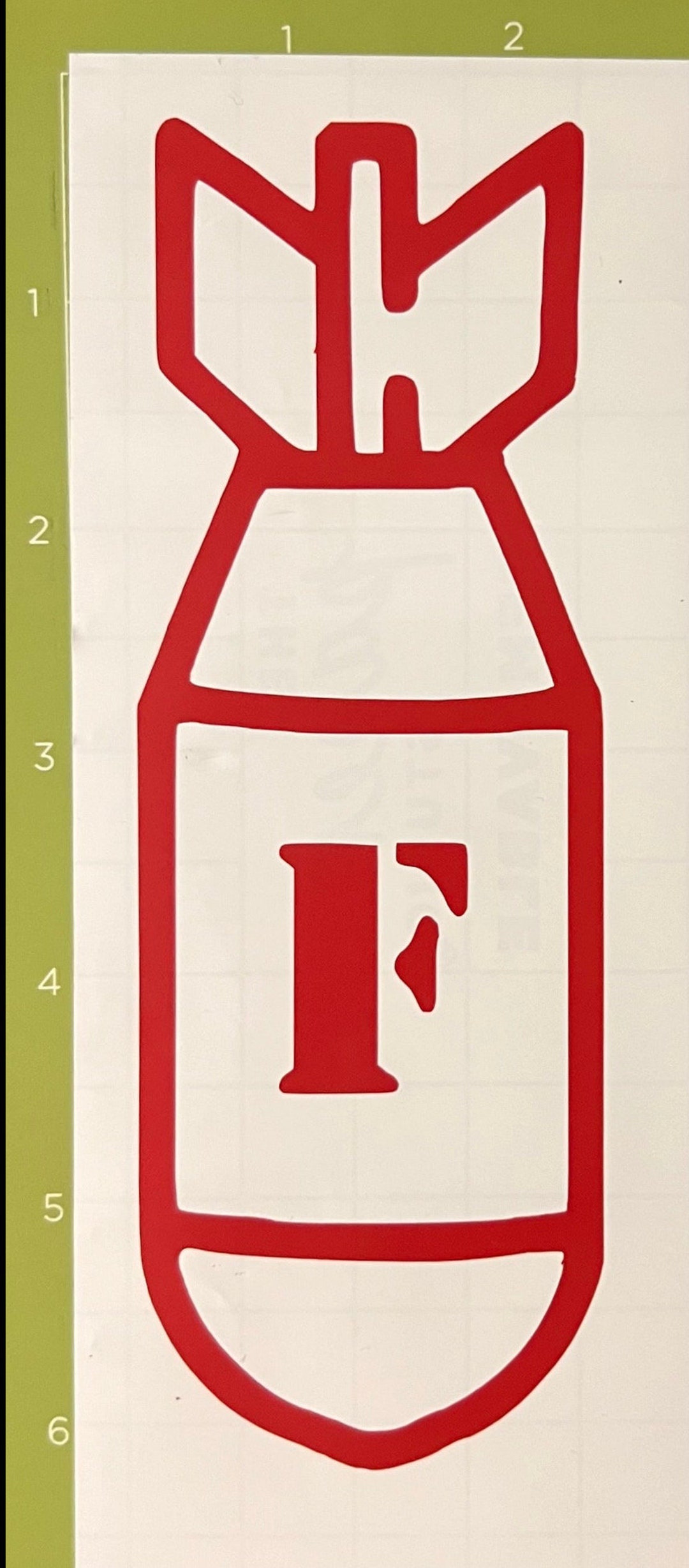 F Bomb Decal - Etsy