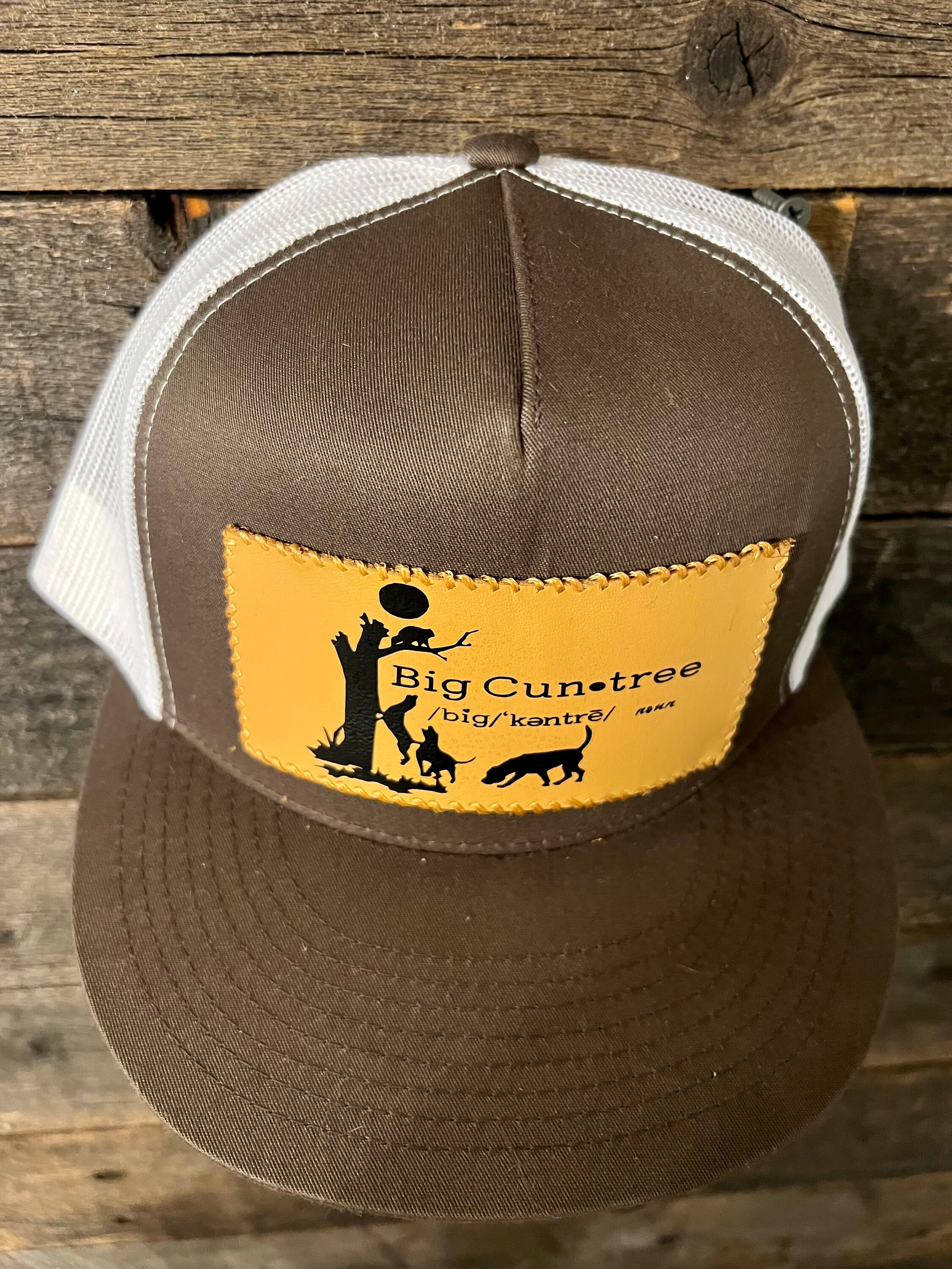 Custom Flat Bill Hat, Big Cun*tree Hat, Backwoodrecneck Original Flat ...