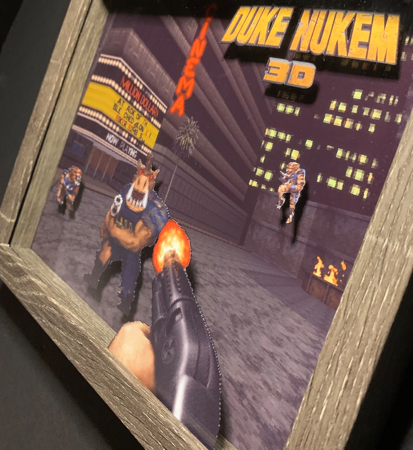 PC Duke Nukem 3D hollywood Holocaust 3D Shadow Box - Etsy
