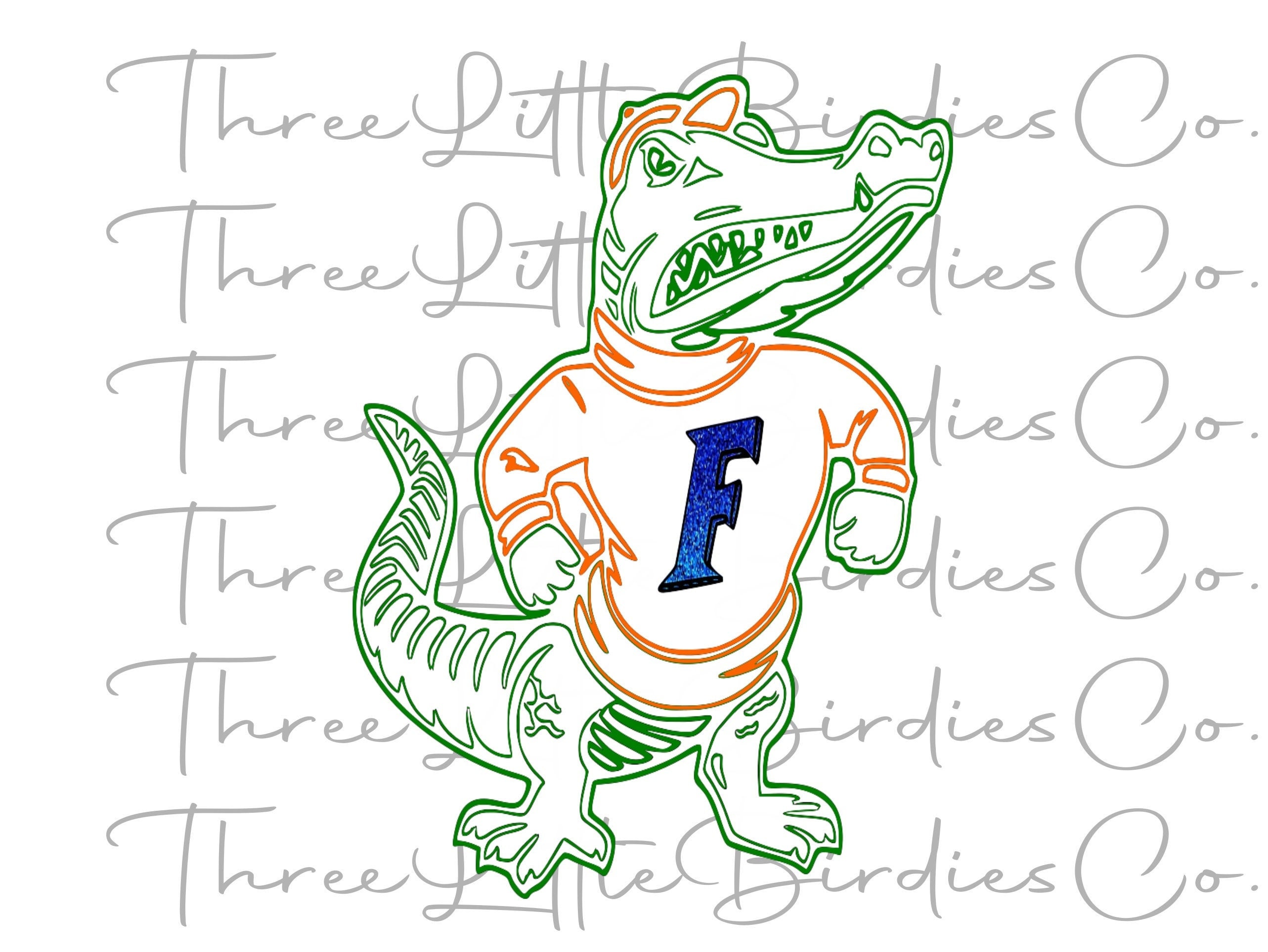 FL Gator Mascot PNG Sublimation,png,instant Digital Download,clipart ...