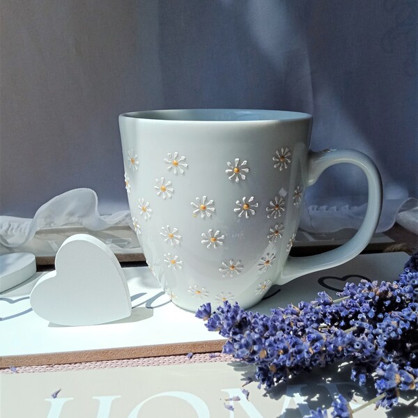 Daisy Mug - Etsy