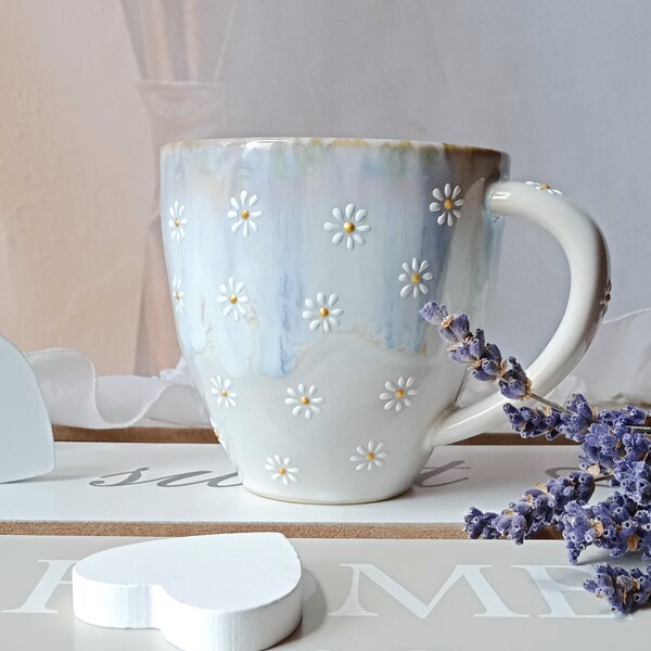 Ceramic Daisy Flowers - Etsy