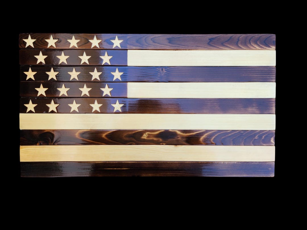 Custom Wood Flag - Etsy