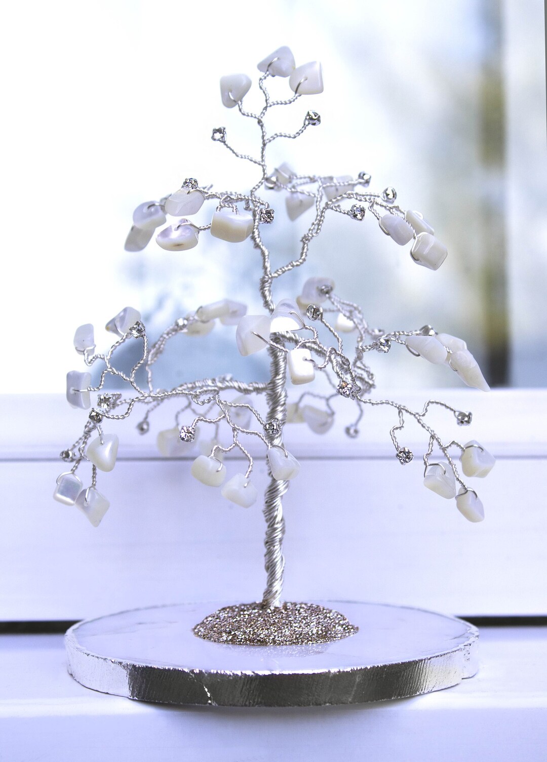 CRYSTAL TREE of Life, GEMSTONE Tree, Anxiety Crystal, Trending Home ...