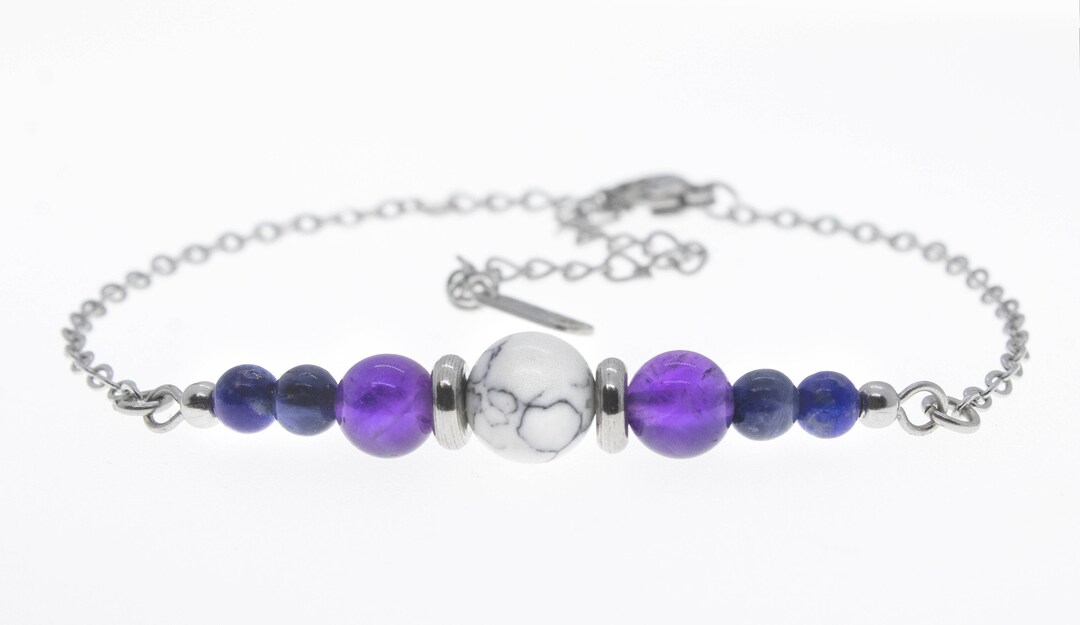 Insomnia - Healing Crystal Gemstone Bracelet - Healing Crystals - Gifts ...