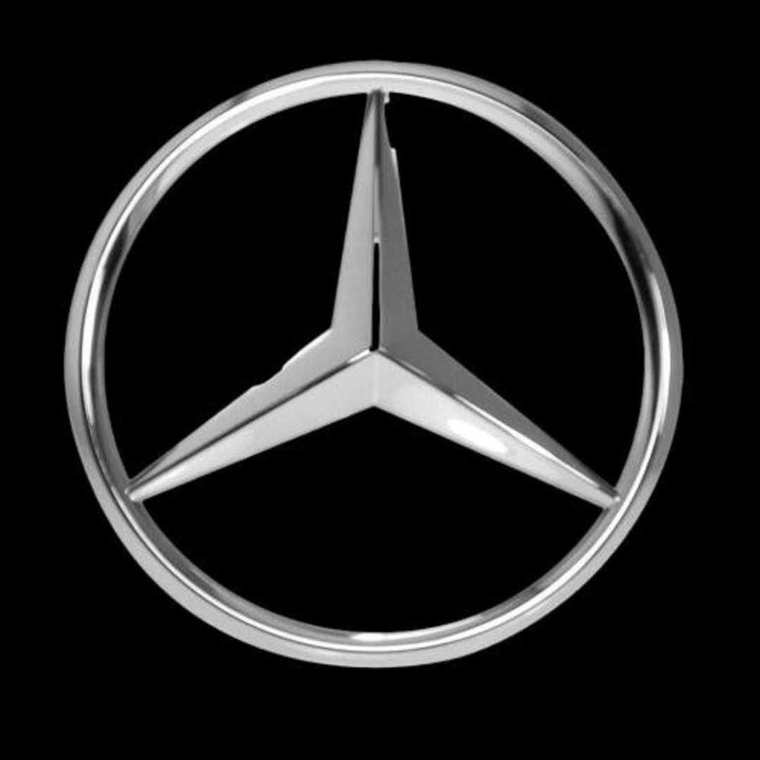 Für Silber Mercedes-Benz Stern Grill Grille Emblem A2078170016 186mm ...