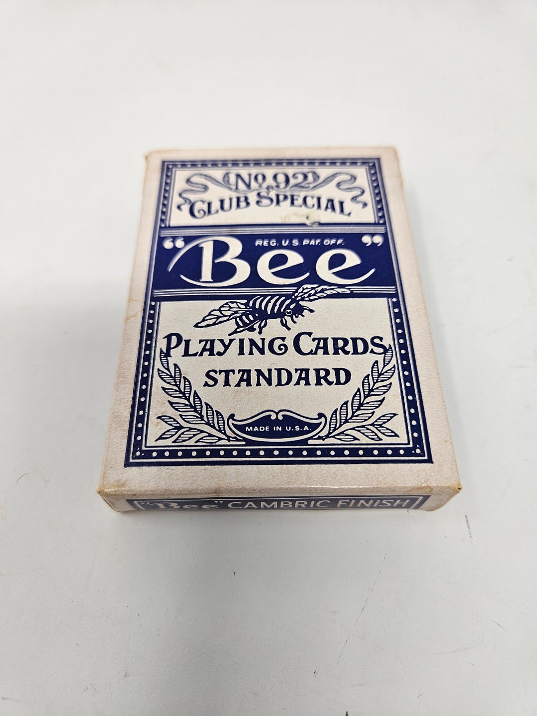 Vintage 1970 Bee No 92 Club Special Deck Playing Cards Standard, Card ...