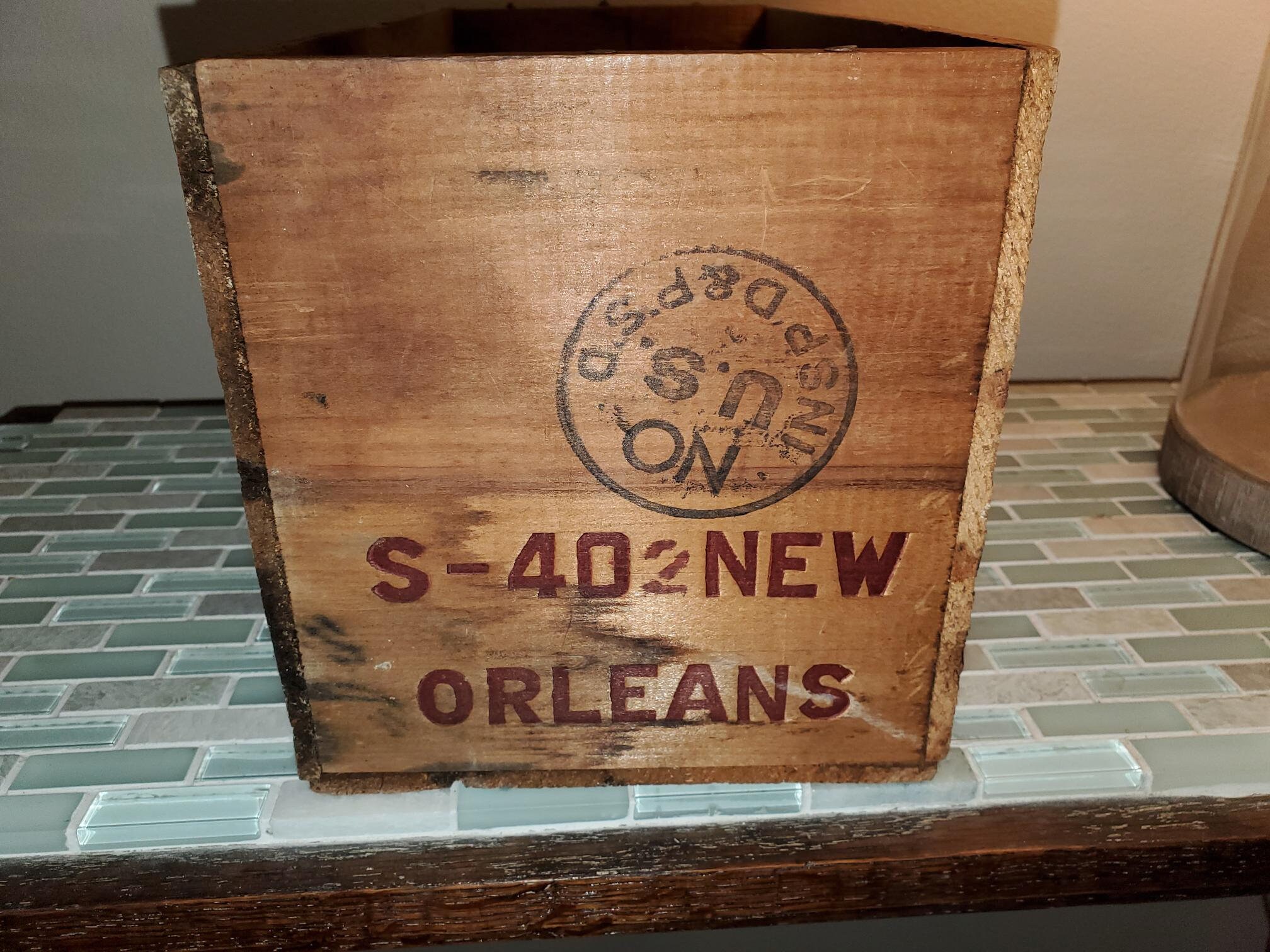 Vintage Old Wooden Corned Beef Box Armour Meats New Orleans - Etsy