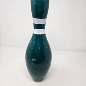 Vintage Green Bowling Pin, Retro, Home Décor, Bowling Memorabilia ...