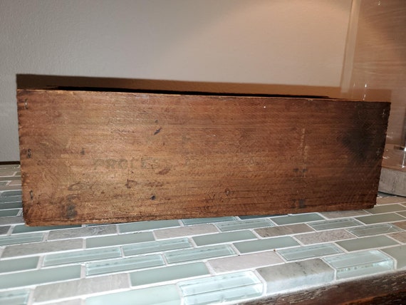 Vintage Old Wooden Cheese Box Kraft American Pasteurized - Etsy