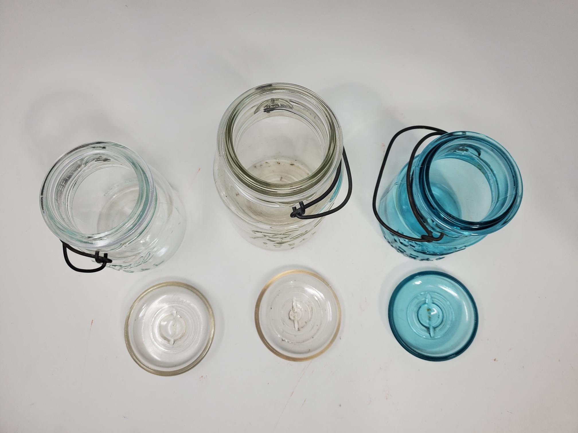 Vintage Ball Perfect Mason Jar, Quart Jar, Pint Jar, Green 1910-1923 ...