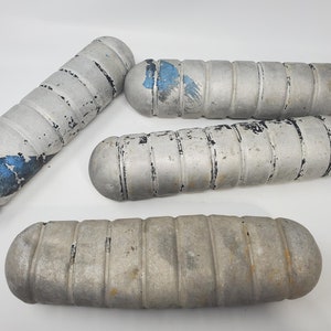 Vintage Old Aluminum Large Fishing Net Floats, Repurpose Décor, Crafts ...