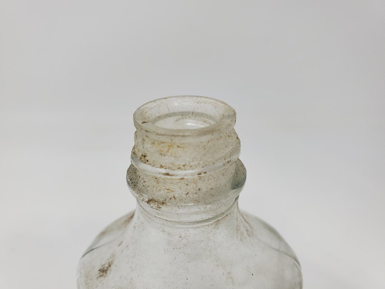 Vintage Medicine Glass Bottle, Made by Owens Illinois Duraglas ...