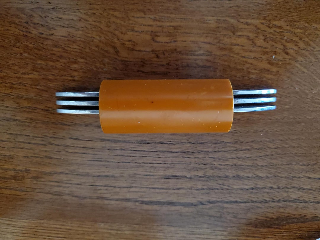 Vintage Art Deco Bakelite Plastic Metal 1920s Drawer Pulls, Dresser ...