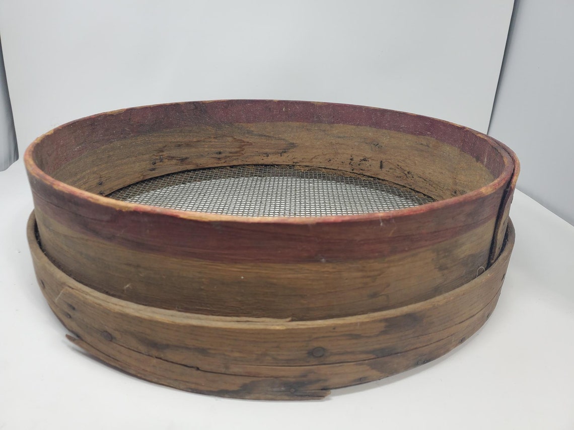 Antique Bentwood Grain Shifter Farmhouse Décor Grain Sieve - Etsy