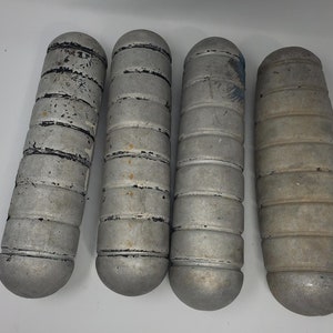 Vintage Old Aluminum Large Fishing Net Floats, Repurpose Décor, Crafts ...