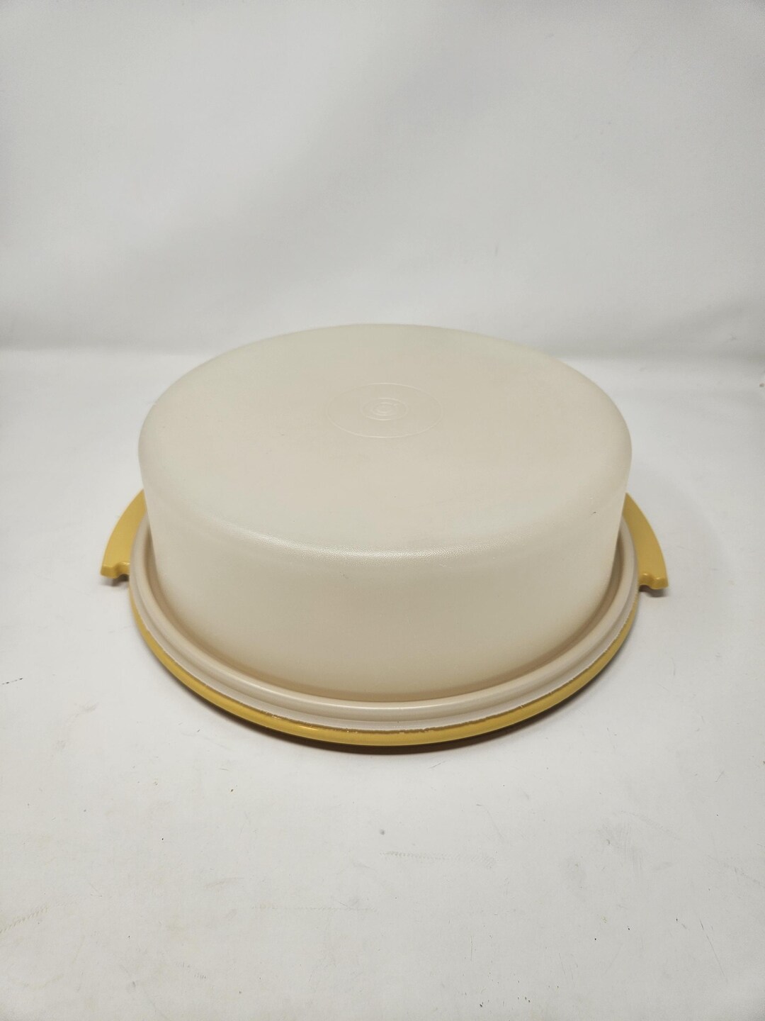 Vintage 1970s Tupperware Round Cake Container, Storage Container - Etsy