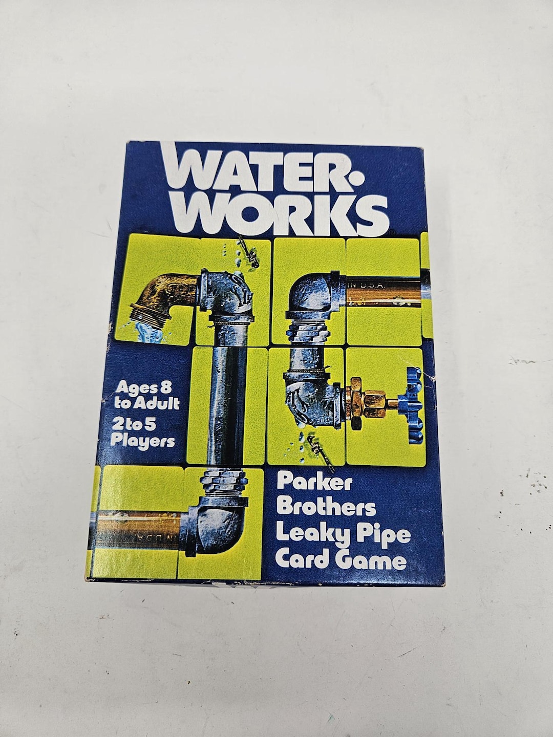 Vintage 1976 Water Works, Parker Brothers Game, Leaky Pip Card Game, 2 ...