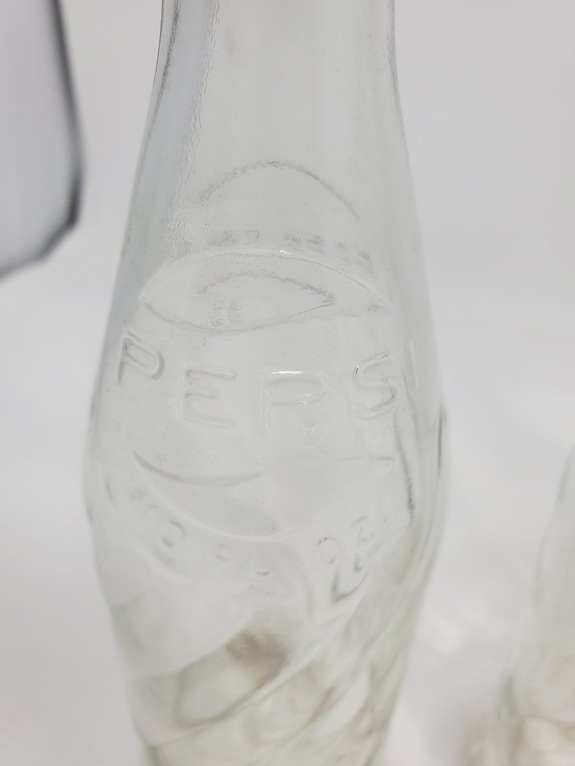 Vintage Pepsi Cola Pepsi Embossed Swirl 10 Oz Glass Bottles - Etsy