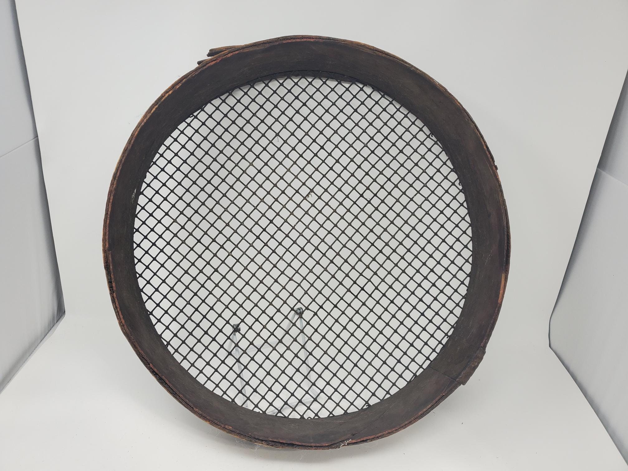 Antique Try Ply Bentwood Grain Shifter, Farmhouse Décor, Grain Sieve ...