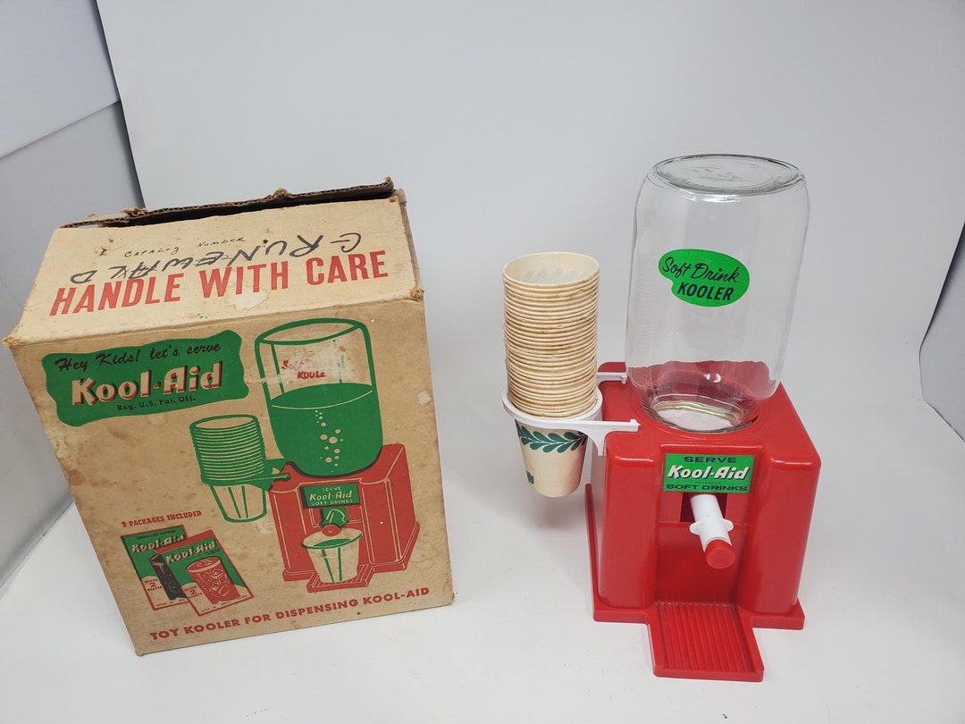 Vintage Kool-aid Toy Kooler for Dispensing Kool-aid, Trim Toys ...