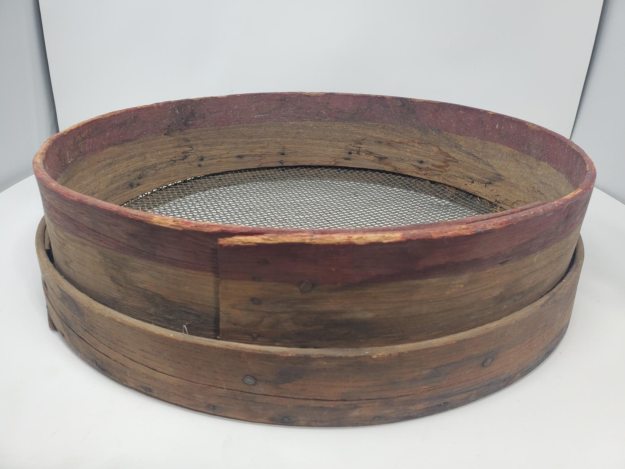 Antique Bentwood Grain Shifter Farmhouse Décor Grain Sieve - Etsy