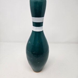 Vintage Green Bowling Pin, Retro, Home Décor, Bowling Memorabilia ...