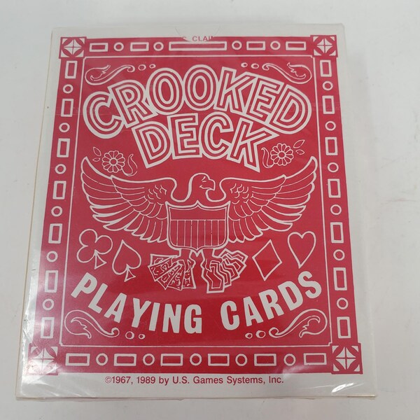 Crooked Deck Playing Cards - Etsy