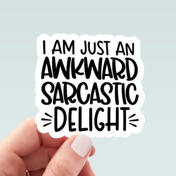 Awkward Sticker - Etsy