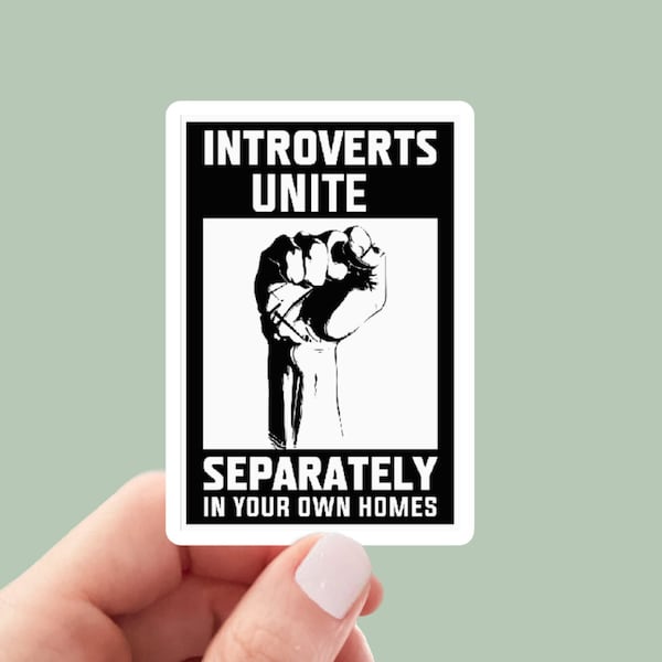 Introverts Unite - Etsy