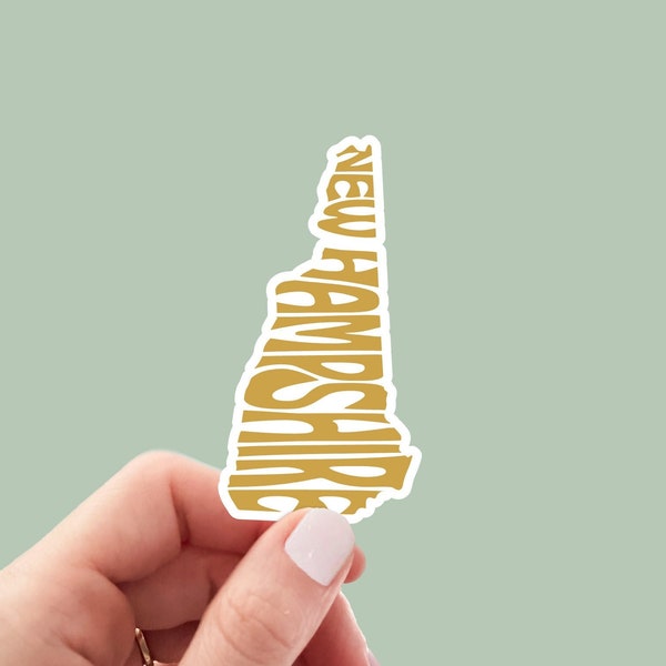 New Hampshire Decal - Etsy