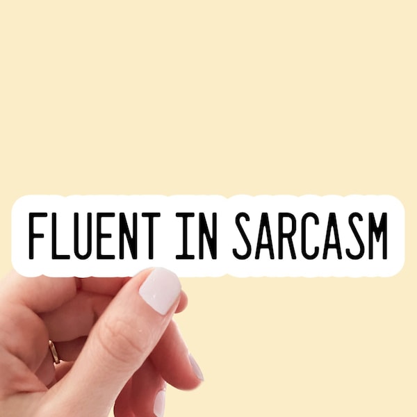 Sarcasm Decals - Etsy