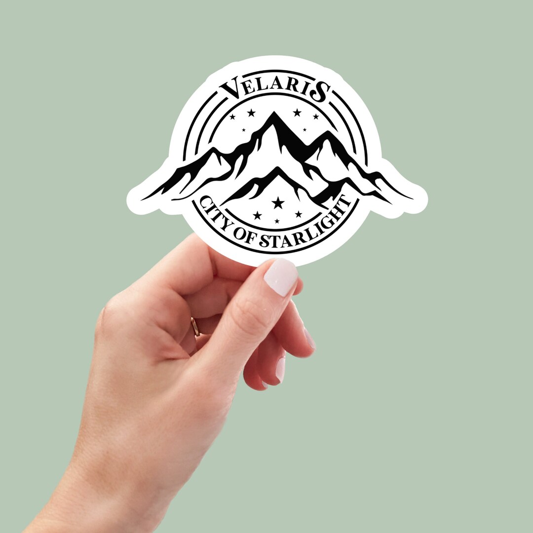Velaris City of Starlight ACOTAR, Book Laptop Decals, Water Bottle ...