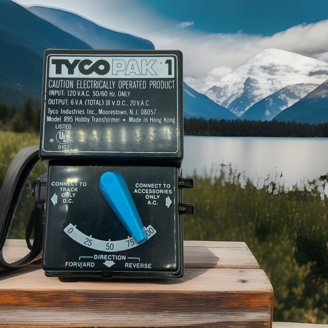 TYCO PAK 1 Vintage Train Transformer Controller Model 895 - Etsy