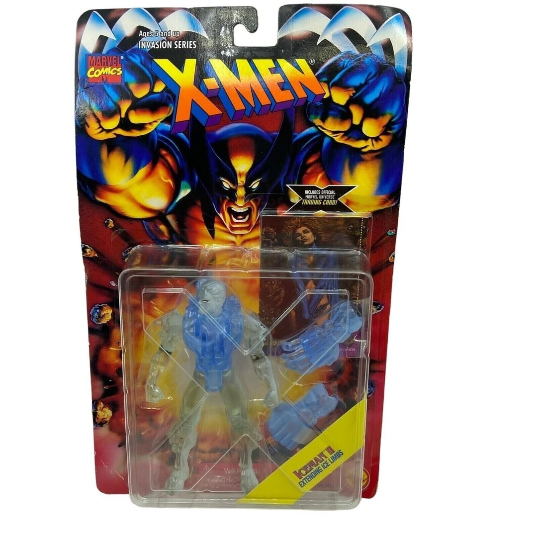 X-men Invasion Series ICEMAN II Action Figure Toy Biz 1995 - Etsy