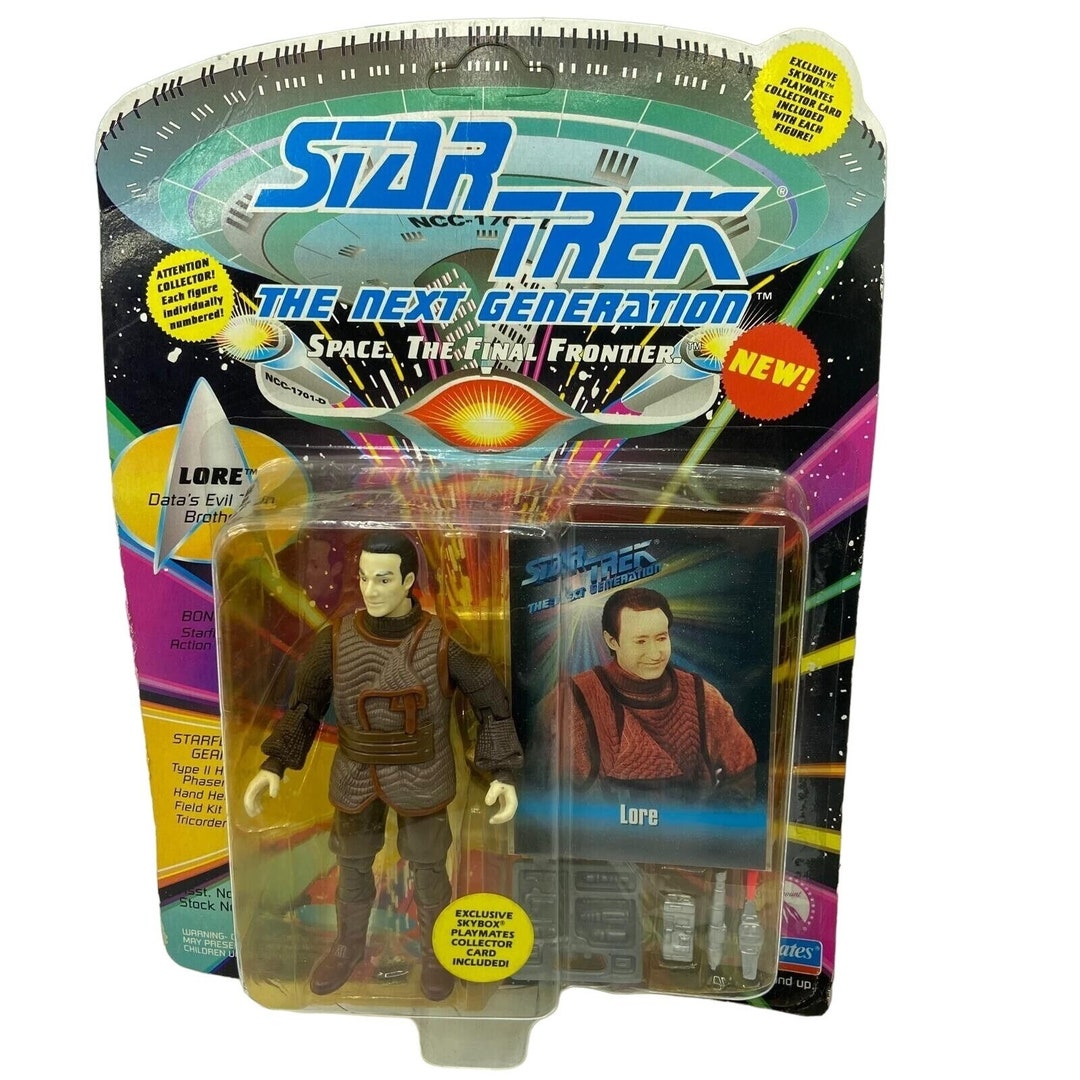 Playmate Star Trek the Next Generation Lore Action Figure New - Etsy