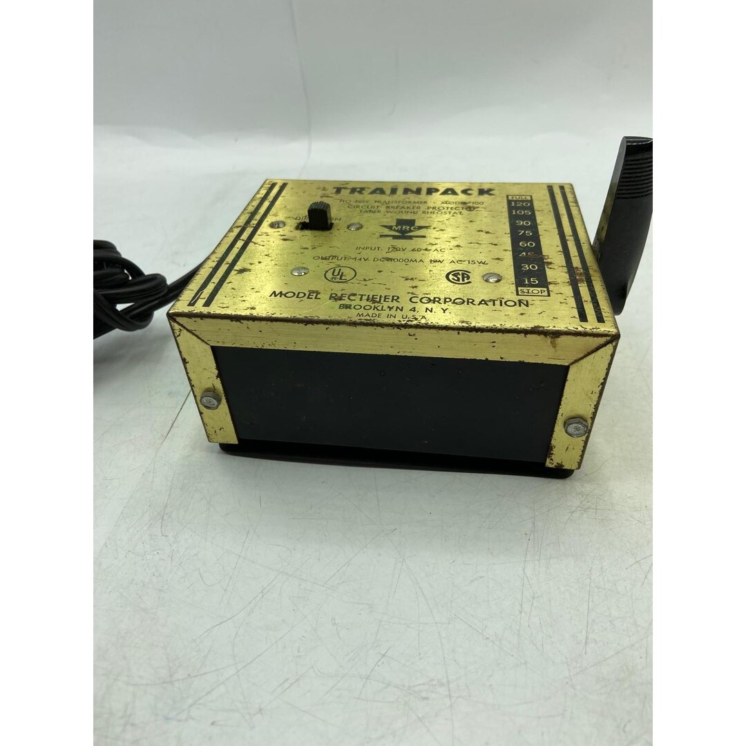 MRC Trainpack Model 100 Train Controller Cab Control Power Transformer ...