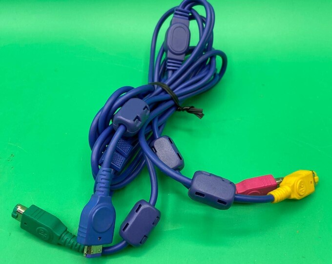 Nintendo Gameboy Advance GBA Four Player Link Cable 4 X Multiplayer ...
