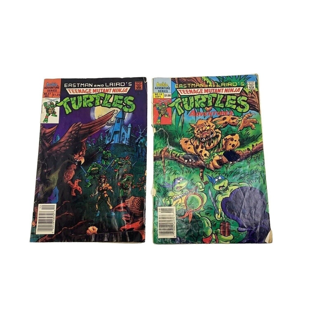 Lot of 2 Comic Archie Adventure Series 14 and 27 From Teenage Mutant ...