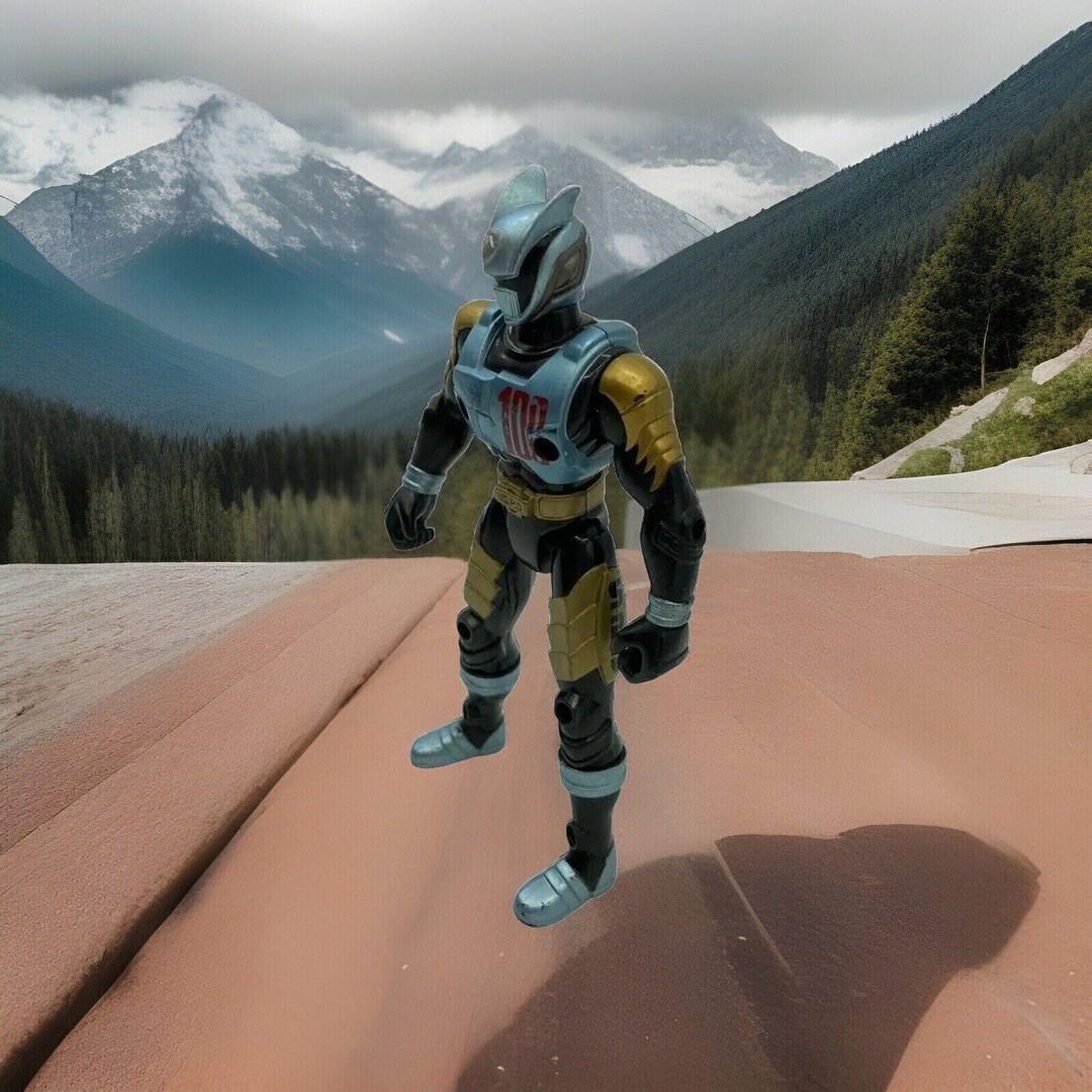 2005 Bandai Power Rangers SPD 100 Morphin Legacy Shadow Ranger Action ...