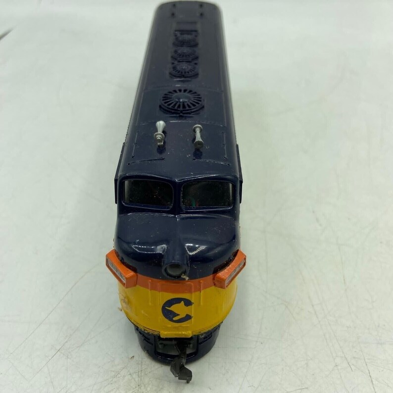 Vintage Bachmann HO Scale Chessie System C&O 7071 Diesel Locomotive ...