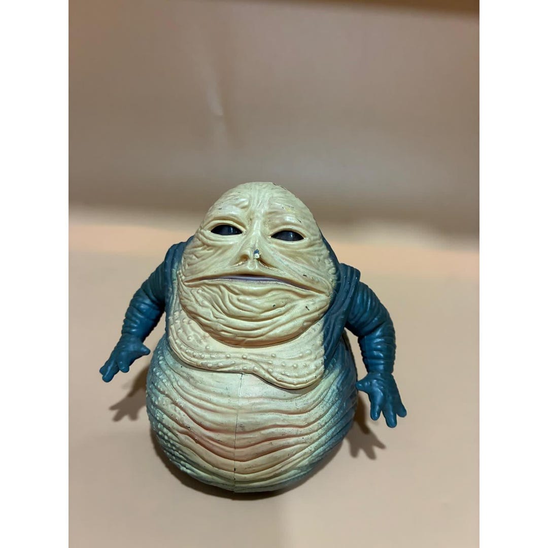 Star Wars Power of the Force Jabba the Hutt Action Figure Kenner 1997 ...