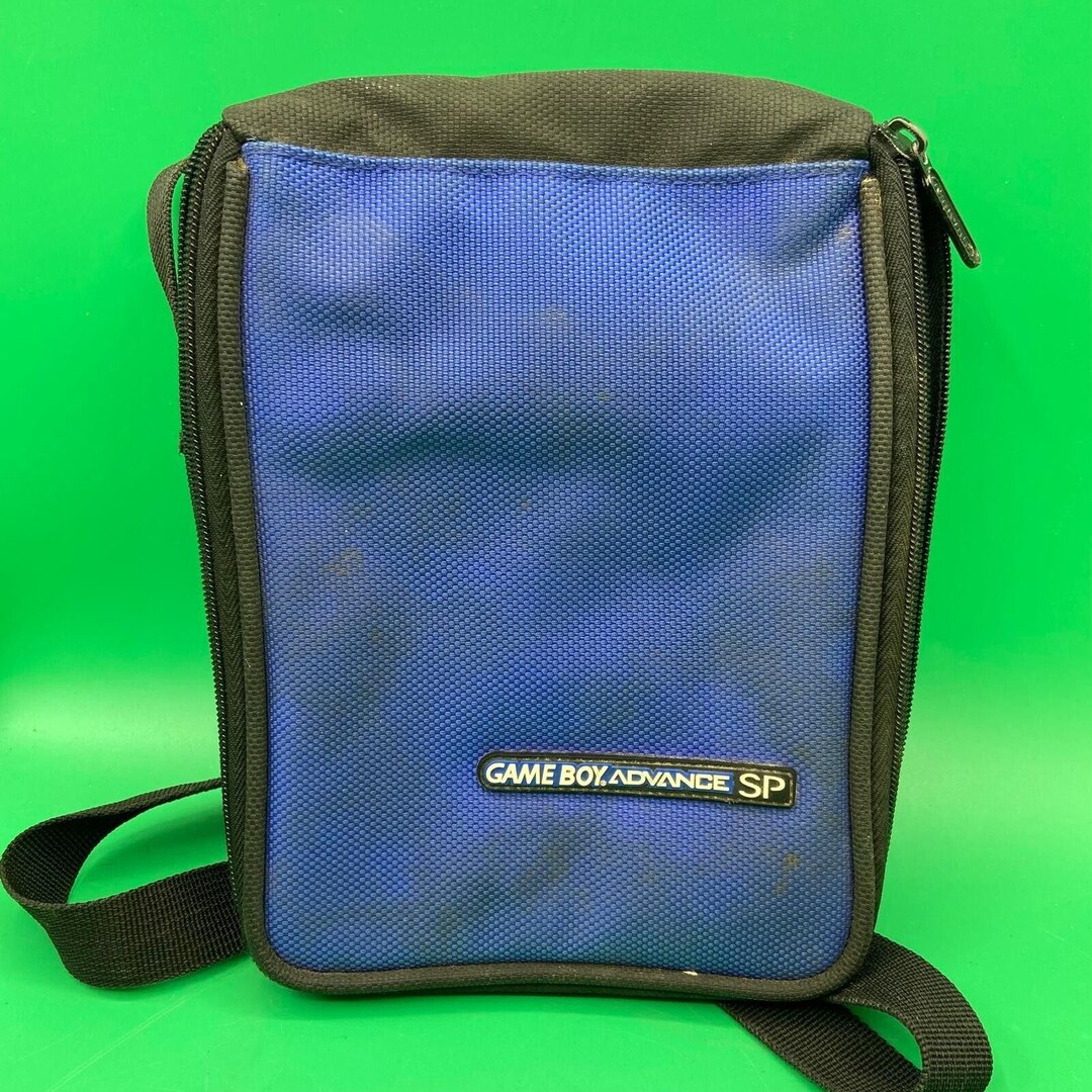 Nintendo Game Boy Advance SP Carrying Case Blue Authentic - Etsy