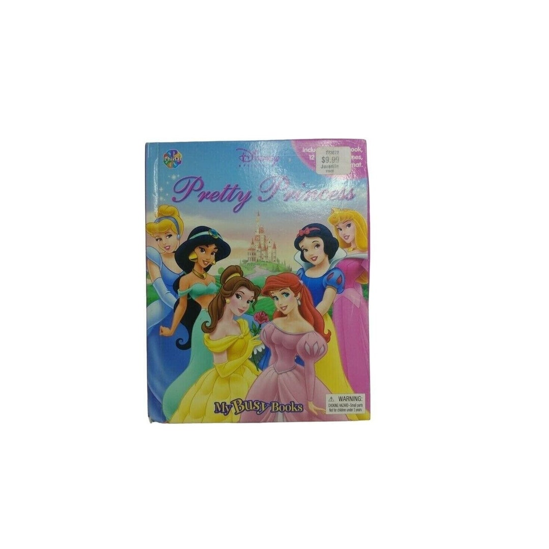 Disney Pretty Princess My Busy Books 12 - Etsy