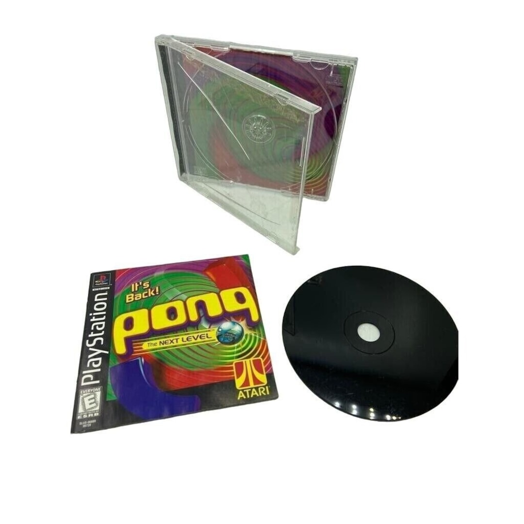 Pong: the Next Level (sony Playstation 1 PS1, 1999) Complete CIB - Etsy