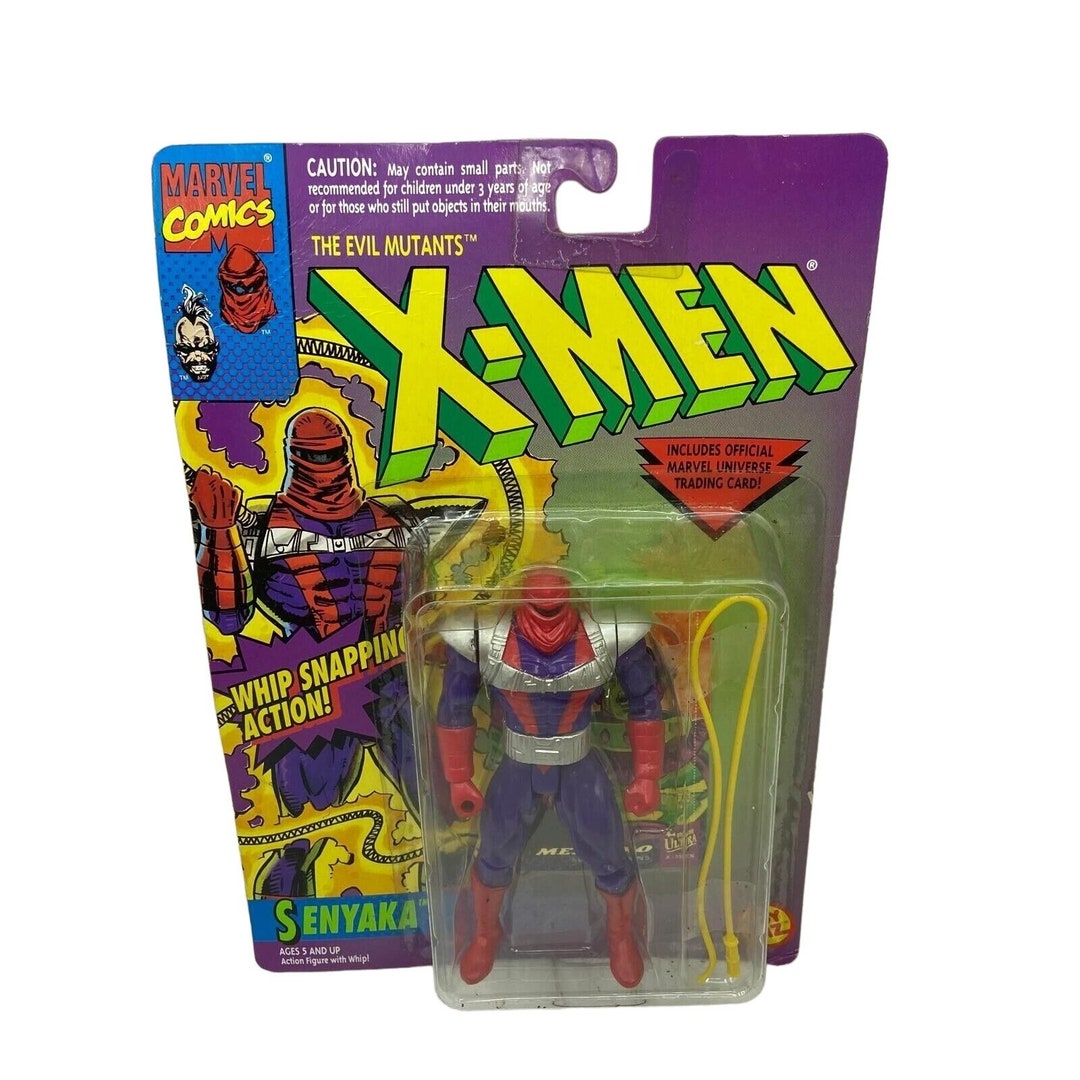 Toy Biz the Evil Mutants X-men Senyaka Action Figure - Etsy