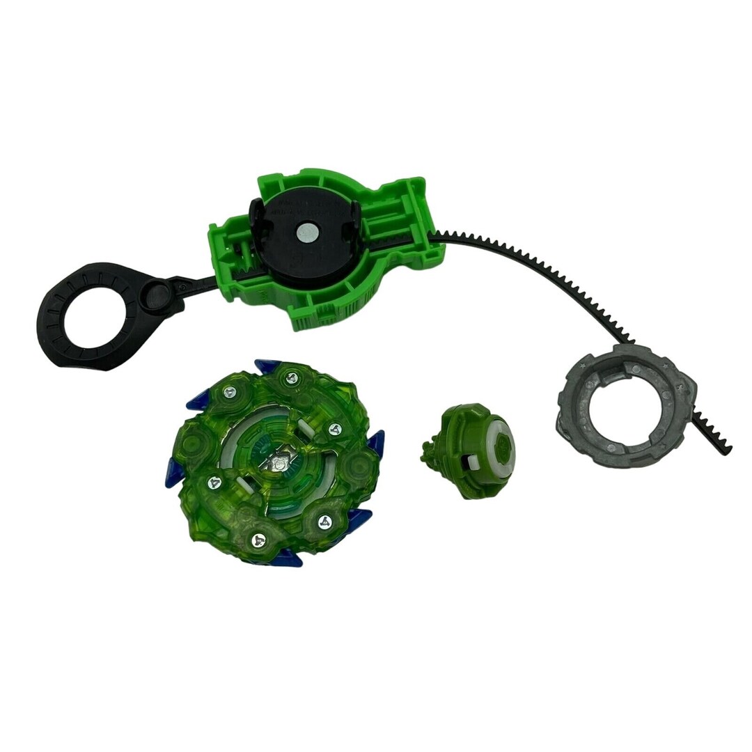 Salamander S4 Beyblade Burst Adjustable Tip & Layer W/ Launcher Hasbro ...