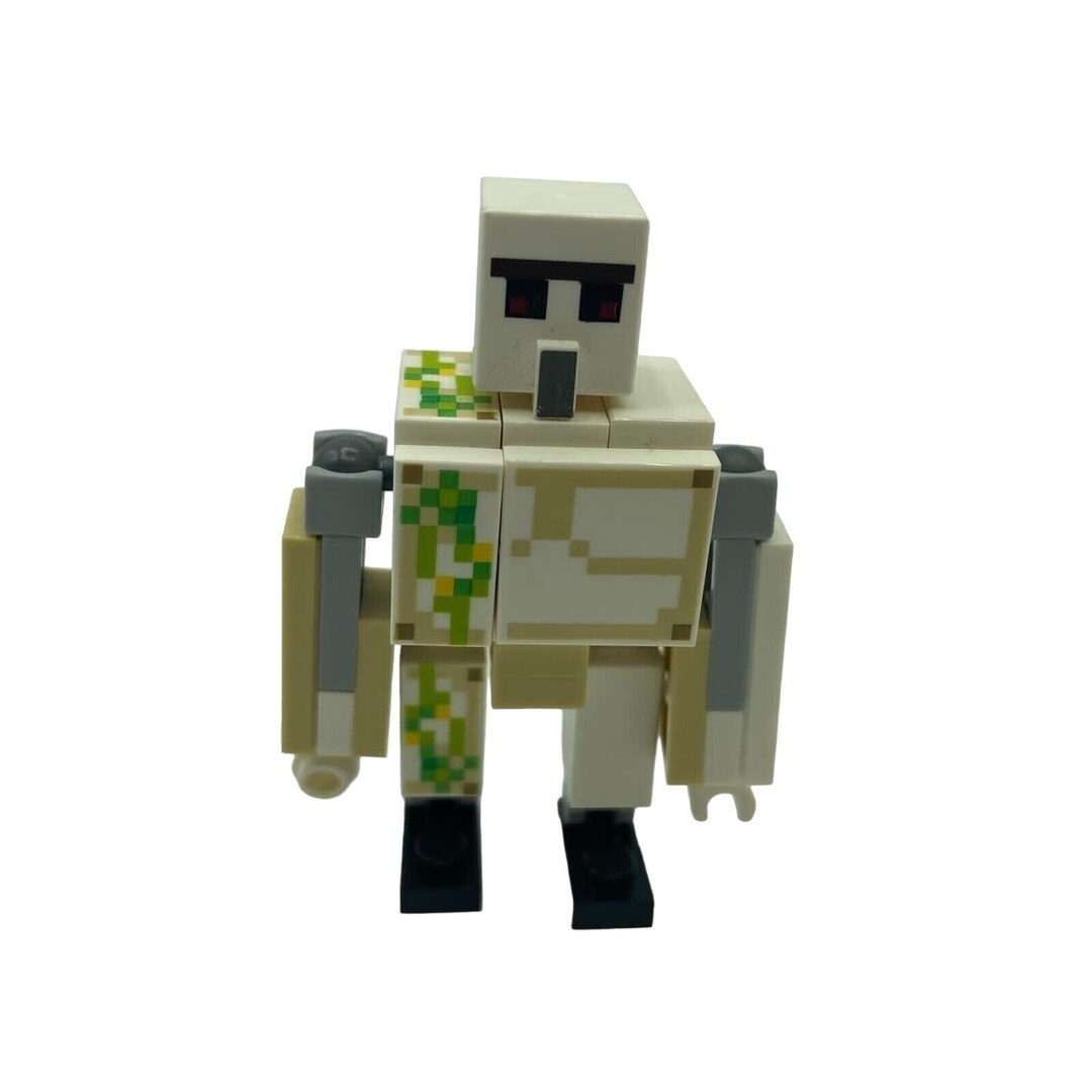 LEGO Minecraft Iron Golem Brick Built Minifigure Villager Protector ...